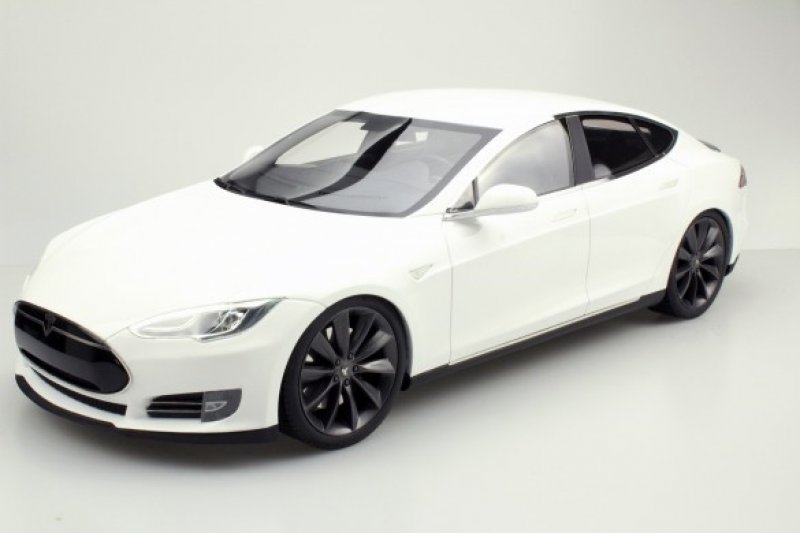 Schaalmodel Tesla Model S 2012 1/12 | Topmarques | Miniaturen De Kimpe