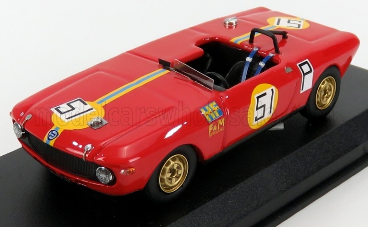 Schaalmodel Lancia Fulvia Special Hf Spider 1000km Nurburgring 1969 1/43