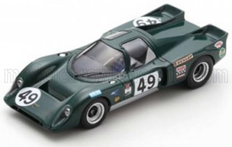 Schaalmodel Chevron-ford B16 N°49 24h Le Mans 1970 I. Skailes - J. Hine ...
