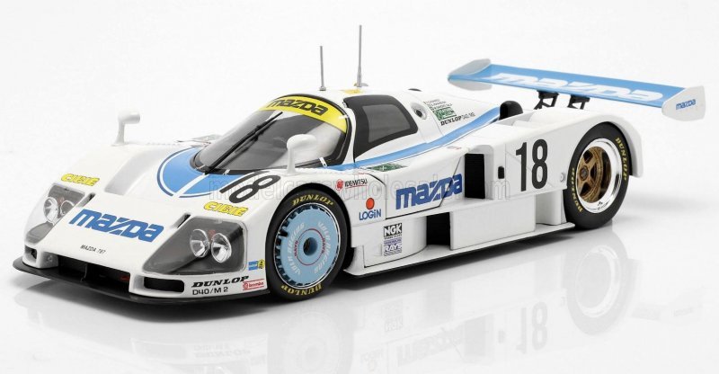 Modèle réduit Mazda 787b R26b 2.6l Team Mazdaspeed Co. Ltd. N 18 24h Le ...