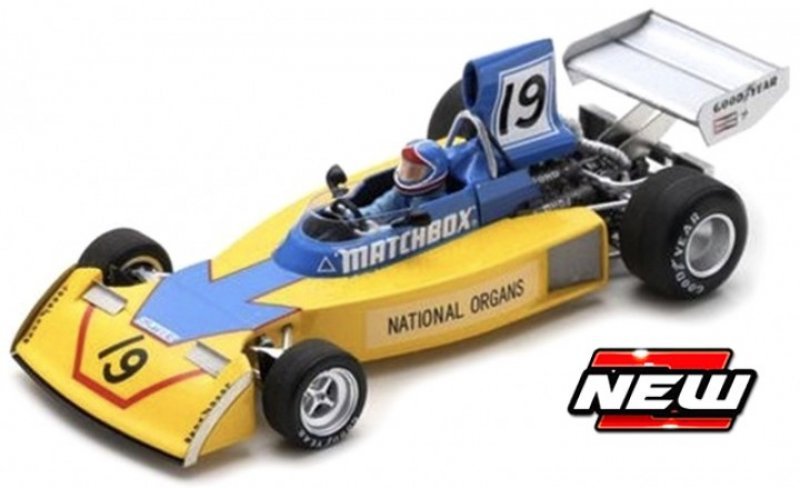 Schaalmodel Surtees F1 Ts16 #19 Dave Morgan British Gp 1975 1/43