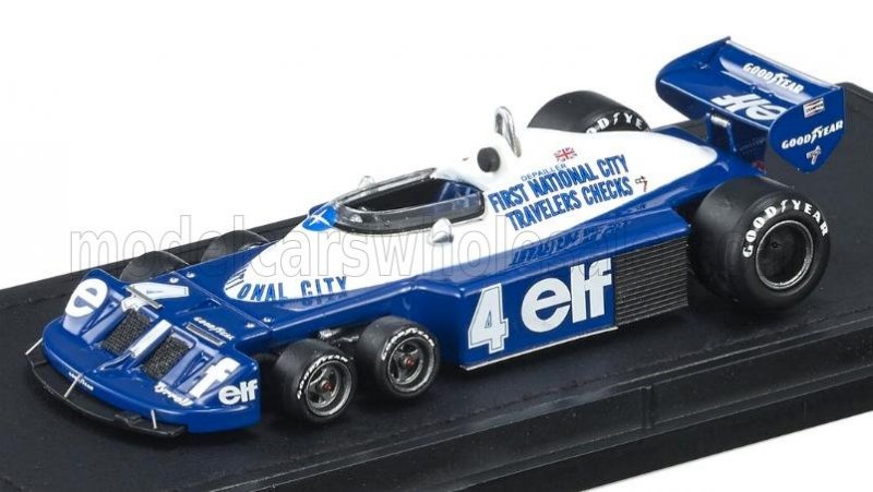 Schaalmodel Tyrrell - F1 P34/2 Elf Ford Six Wheels N 4 Season Gp 1977 ...