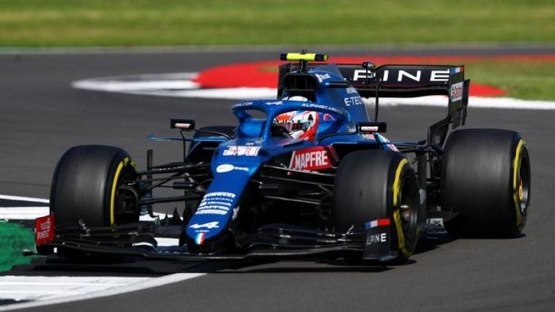 Modèle réduit Alpine F1 Team A521 Esteban Ocon Winner Hungarian Gp 2021 ...