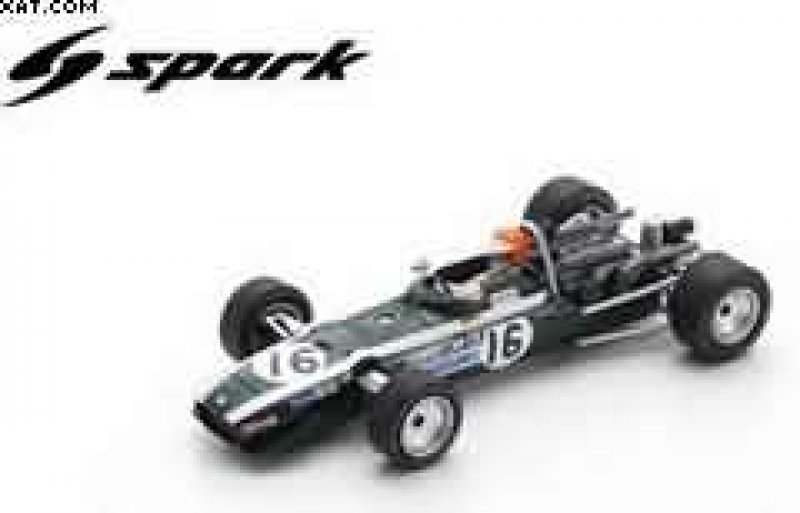 Modèle réduit Cooper T86b N°16 Gp England 1968 Robin Widdows 1/43