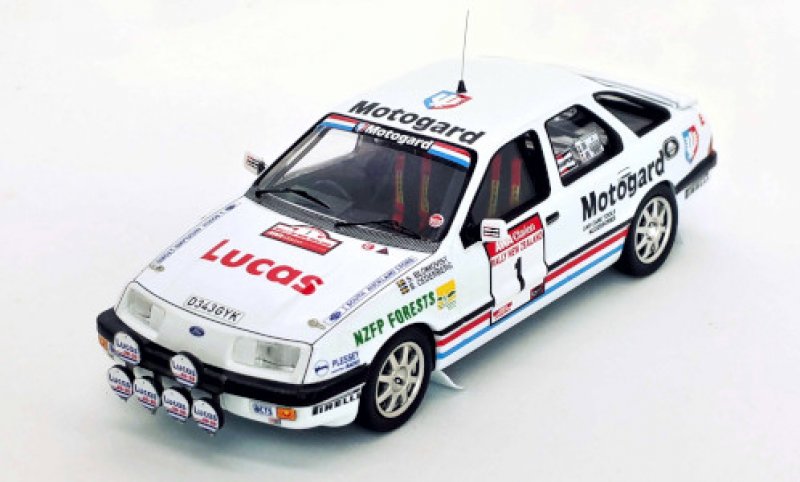 Modèle réduit Ford Sierra Xr4x4, Rhd, No.1, Motogard, Rallye Wm, Rallye ...
