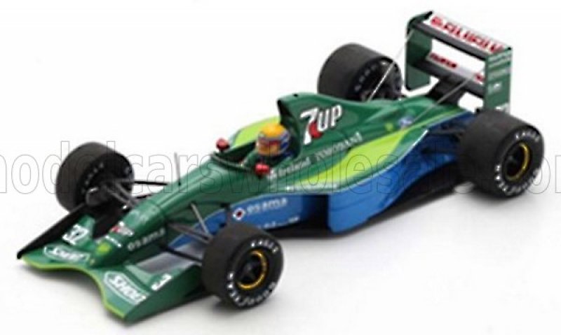 Schaalmodel Jordan - F1 191 Team 7up N 32 Italy Gp 1991 R.moreno 1/43