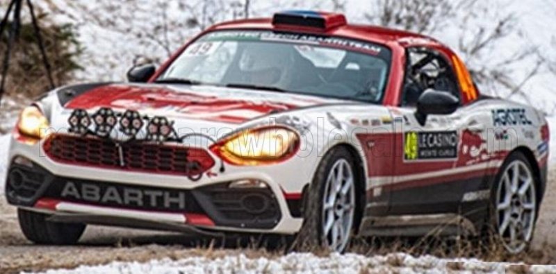 Schaalmodel Fiat - 124 Rally Rgt N 49 Rally Montecarlo 2022 M.rada