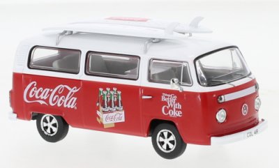 Schaalmodel Vw T2 Camper, Coca Cola 1/43 | Corgi | Miniaturen De Kimpe