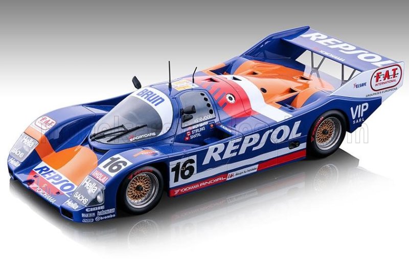Modèle réduit Porsche - 962c Repsol N 16 24u Le Mans 1991 H.huysman