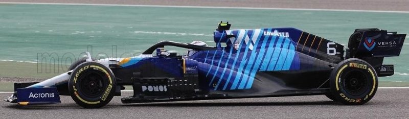 Modèle réduit Williams F1 Racing Mercedes Fw43b Nr6, Nicholas Latifi ...