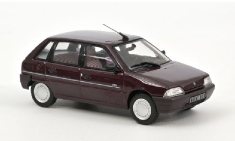 Modèle réduit Citroën Ax Ten 1992 Opera Rouge 1/43 | Norev
