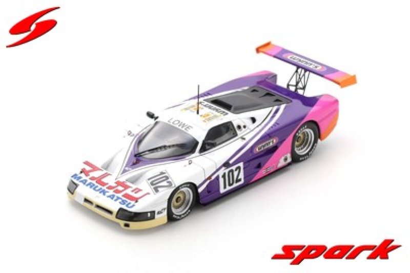 Modèle réduit Spice Se86c N°102 24h Le Mans 1989 J. Hotchkis Sr. J.