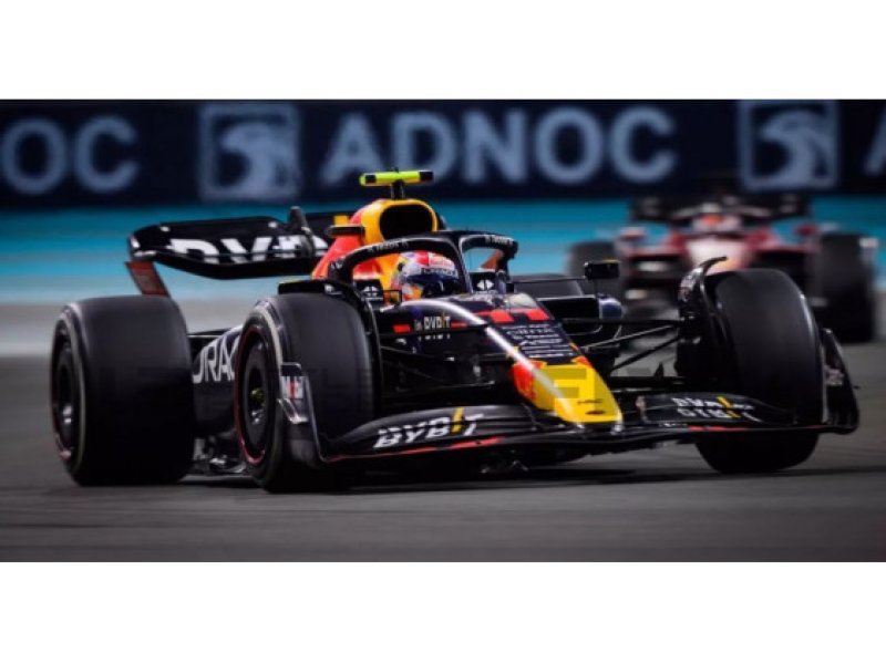 Modèle réduit Oracle Red Bull Racing Rb18 Sergio Perez Abu Dhabi Gp ...