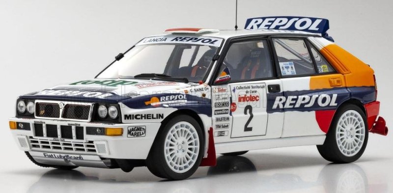 Schaalmodel Lancia - Delta Hf Integrale Evoluzione Repsol N 2 4th Rally ...