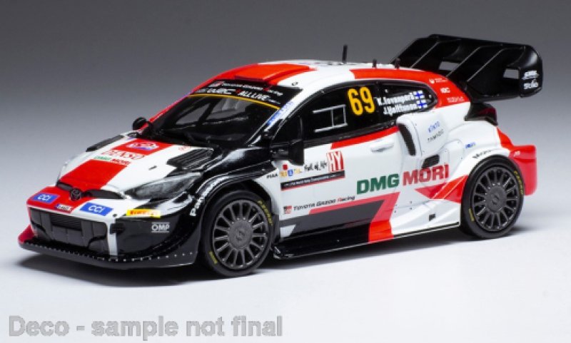 Schaalmodel Toyota Gr Yaris Rally1, No.69, Wrc, Rally Croatia,
