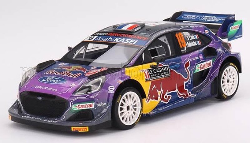 Modèle réduit Ford - Puma Rally1 Red Bull Team Ford World Rally M-sport ...