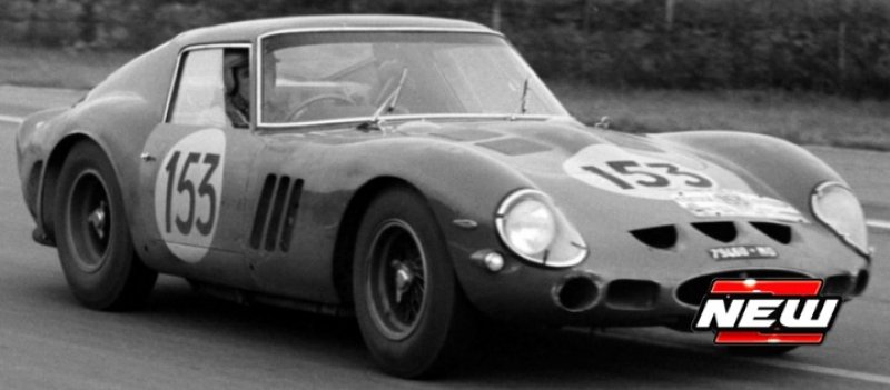 Schaalmodel Ferrari - 250 Gto Ch.4491 Rhd Coupe N 44 2nd British Gp ...