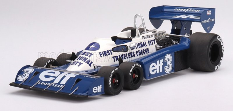 Schaalmodel Tyrrell - F1 P34 Elf 6 Wheeler N 3 Monaco Gp 1977 R ...