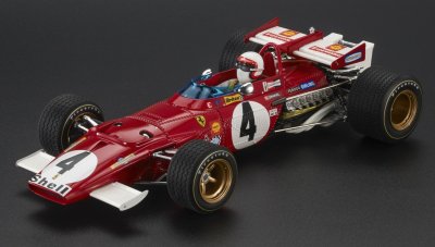 Schaalmodel Ferrari - F1 412 T1b N 27 2nd British Gp (with Pilot Figure