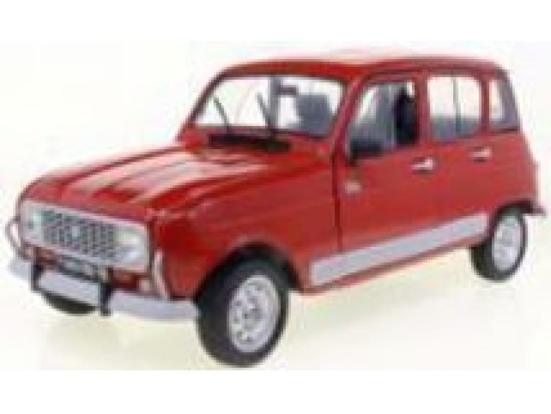 Modèle réduit Renault - R4 Gtl 1989 - Rouge 1/12 | Solido
