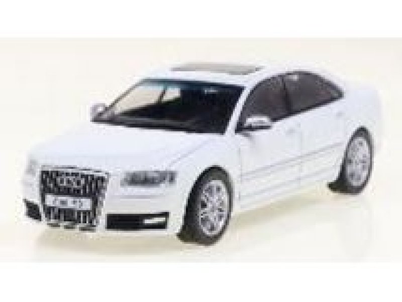 Schaalmodel Audi - A8 S8 (d3) 2010 - Wit 1/43 | Solido