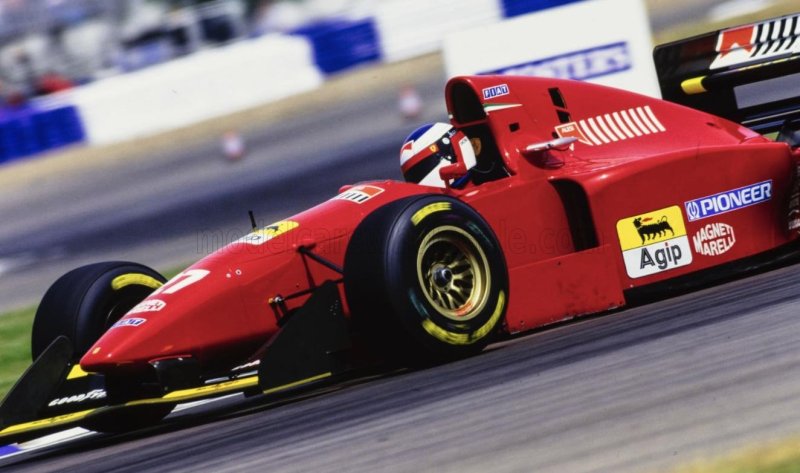 Schaalmodel Ferrari - F1 412 T1b N 28 Winner German Gp 1994 Gerhard ...