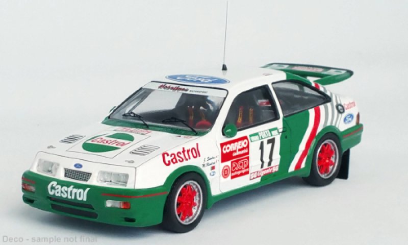 Schaalmodel Ford Sierra Rs Cosworth, No.17, Castrol, Rallye Wm, Rallye ...