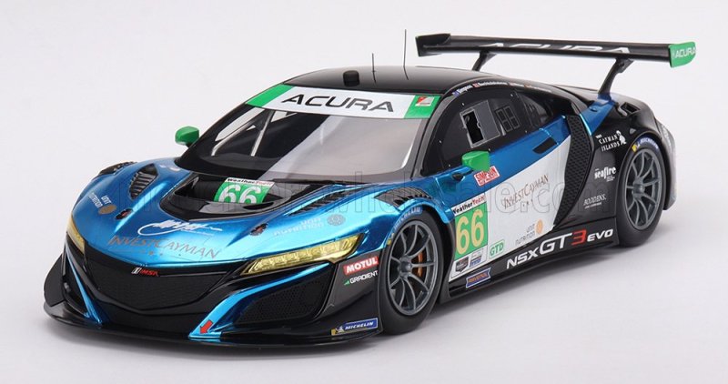 Modèle réduit Acura - Nsx Gt3 Evo22 Team Gradient Racing N 66 Imsa 24h ...