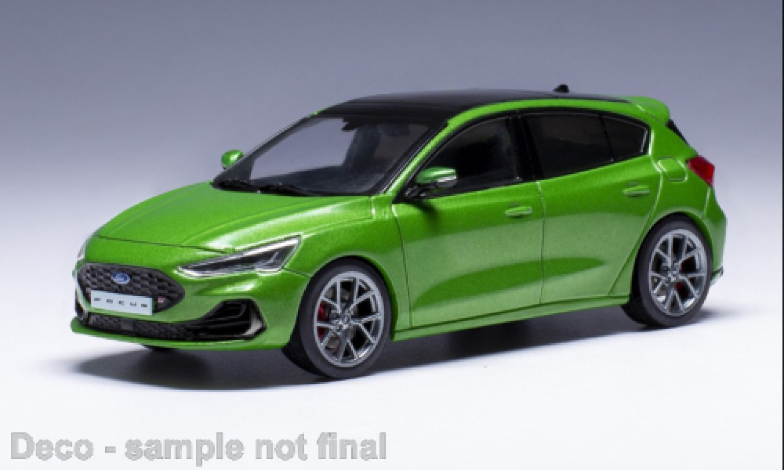 Modèle réduit Ford Focus St, Metallic-vert, 2022 1/43 | Ixo