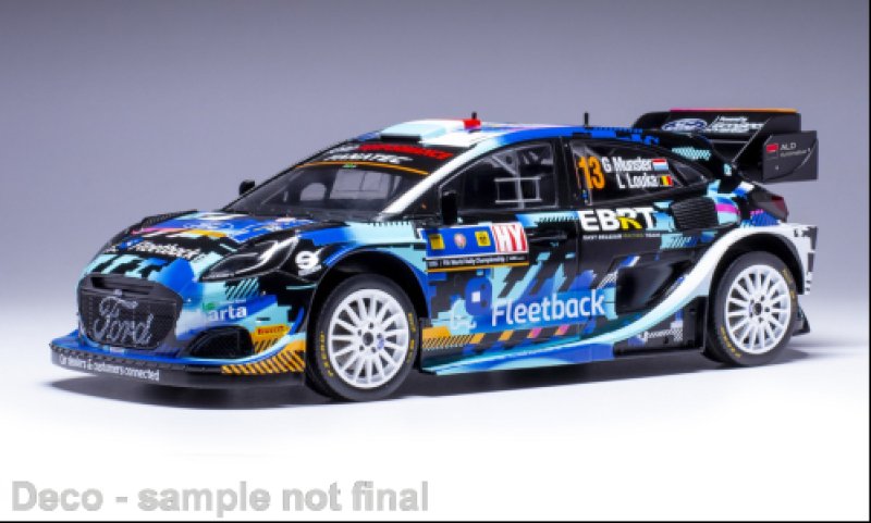 Schaalmodel Ford Puma Rally 1, No.13, Wrc, Central European Rally,