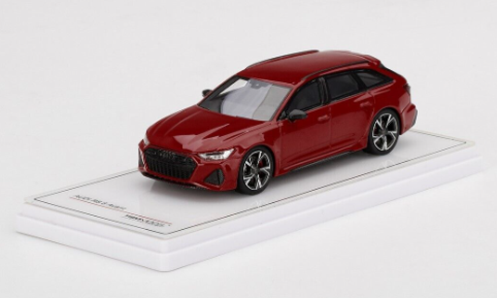 Modèle réduit Audi Rs 6 Avant Tango Rouge 1/43 | Tsm Model