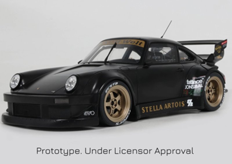Schaalmodel Porsche Rwb Stella Artois Black 2010 1/18 | Gt Spirit