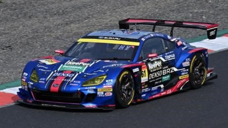 Schaalmodel Subaru Brz R&d Sport Nr.61 R&d Sport Gt300 Super Gt 2024 T.