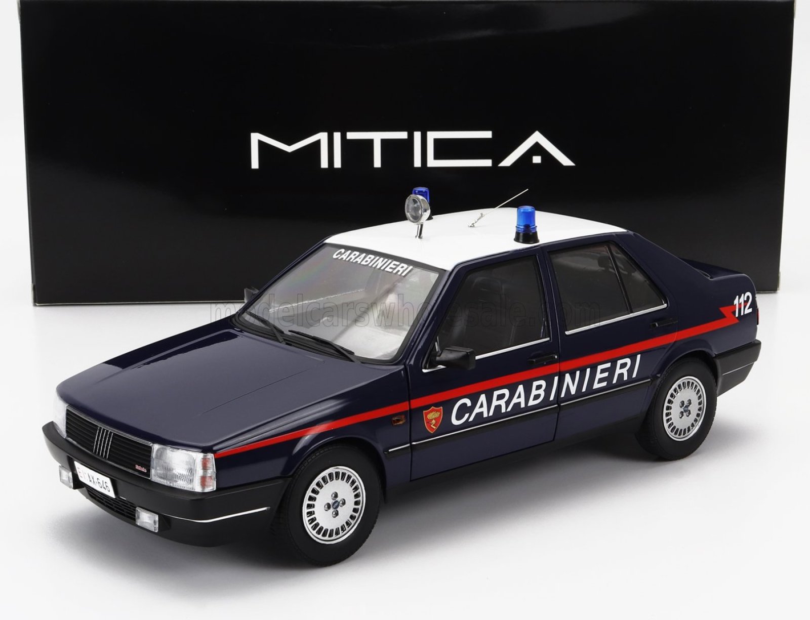 Modèle réduit Fiat - Croma 2.0 Turbo Ie Carabinieri 1988 Police 1/18