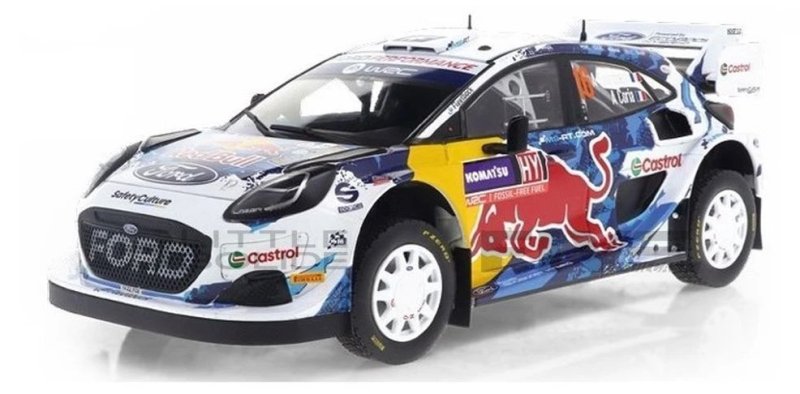 Schaalmodel Ford Puma Rally 1 White #16 Fourmaux/coria Rally Sweden ...