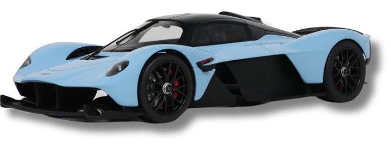 Schaalmodel Aston Martin Valkyrie Blue 2023 1/18 | Gt Spirit