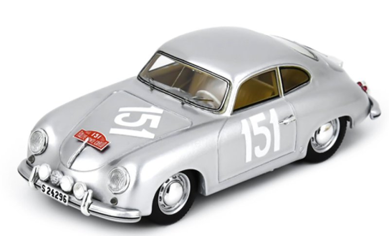 Schaalmodel Porsche 356 1300 N°151 Rallye Monte Carlo 1955c.a ...