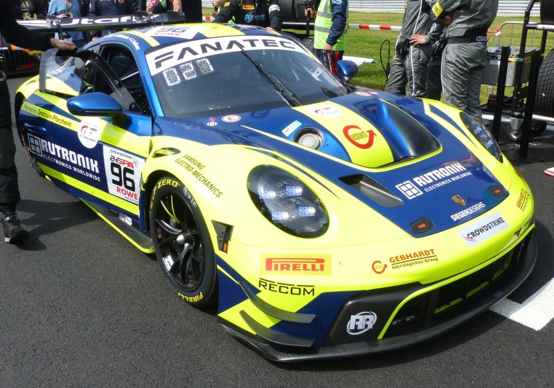 Schaalmodel Porsche 911 Gt3 R (992) Nr. 96 Rutronik Racing 9e 24h Spa ...