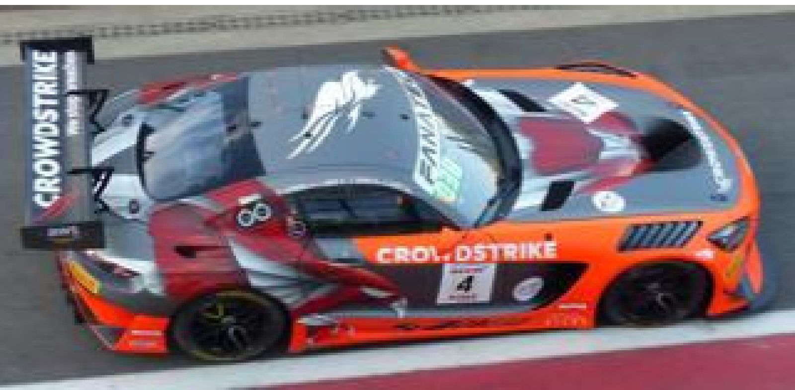 Schaalmodel Mercedes-amg Gt3 Evo N°4 Crowdstrike By Riley Winner Pro-am...