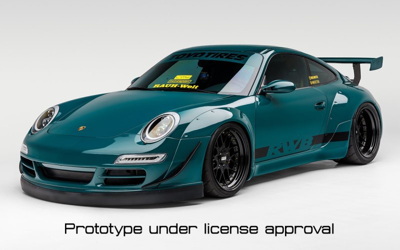 Schaalmodel Porsche Rwb Syunkashuto 2021 Green Hell 1/18 | Gt Spirit
