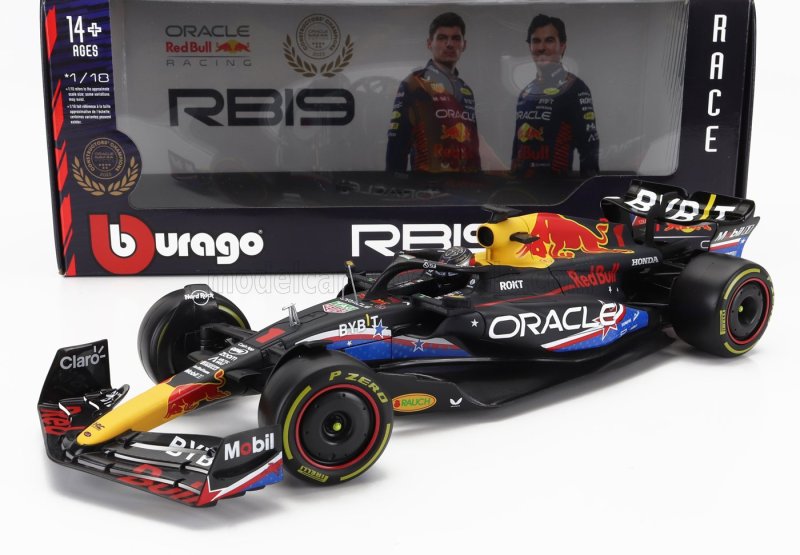 Schaalmodel Red Bull - F1 Rb19 Team Oracle Red Bull Racing N 1 World ...