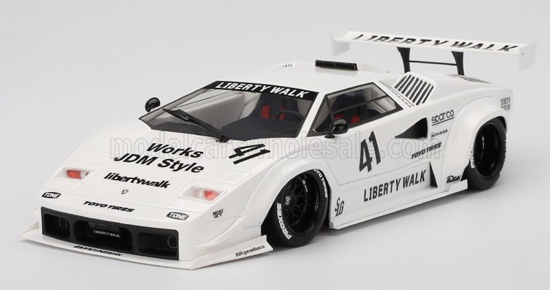 Schaalmodel Lamborghini - Countach N 41 Jdm Style Lb Works Auto Salon ...