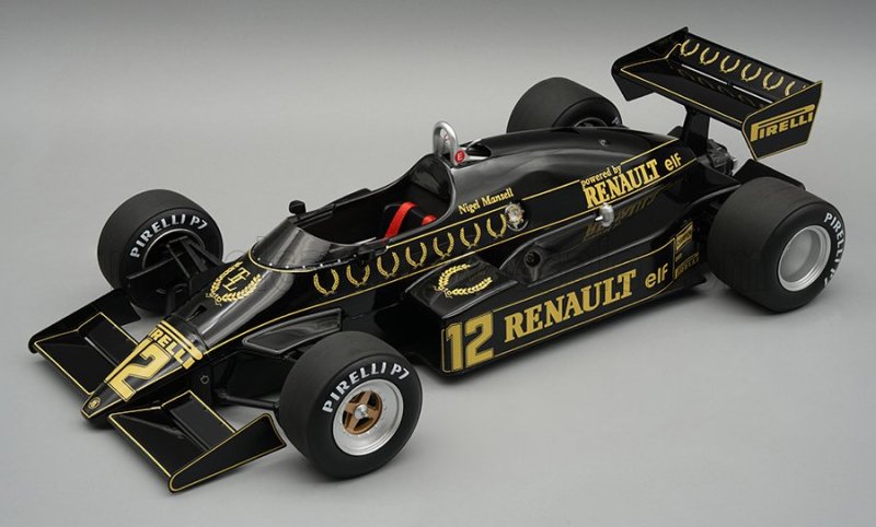 Schaalmodel Lotus - F1 94t Team Jps N 12 British Gp 1983 Nigel Mansell 1/18