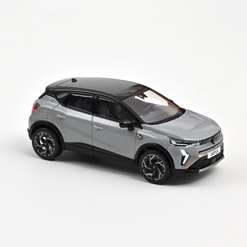 Modèle réduit Renault Captur Esprit Alpine 2024 Gris Rafale Et Noir 1/43