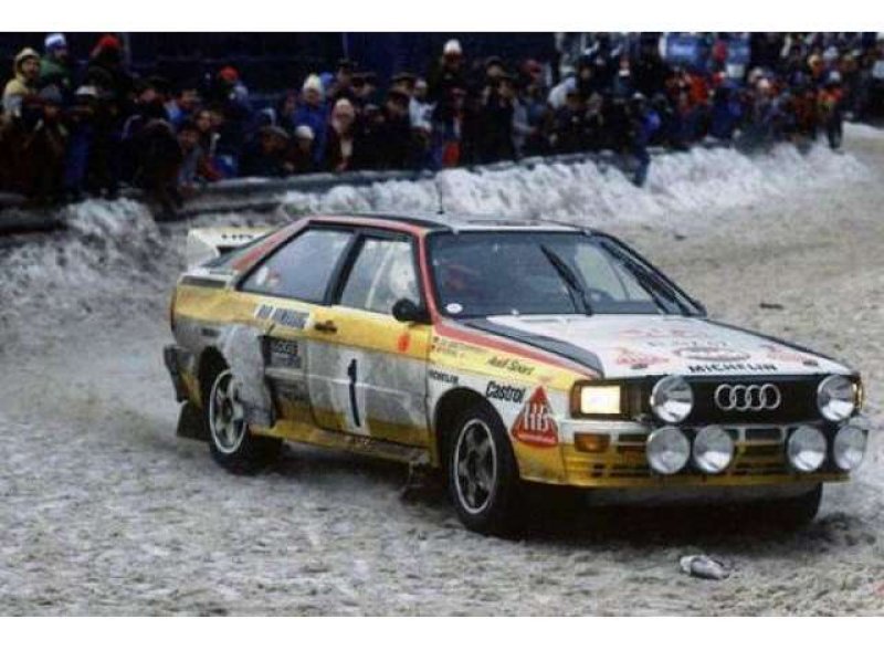 Modèle réduit Audi Quattro A2 #1 W.rohrl/c.geistdorfer Winner Rallye ...