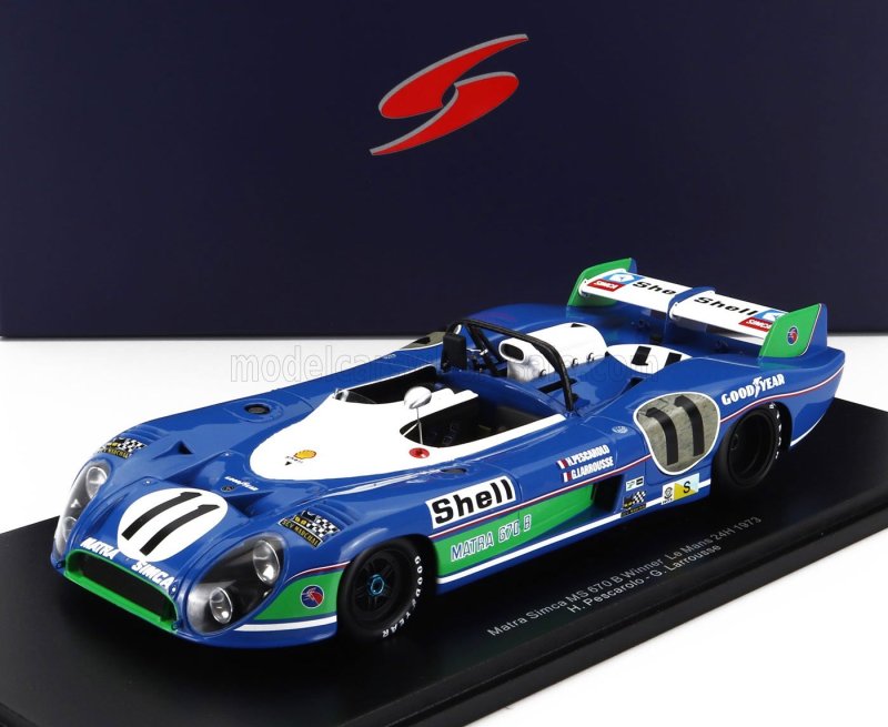 Schaalmodel Matra Simca Ms 670 B No.11 Winner 24h Le Mans 1973 H.
