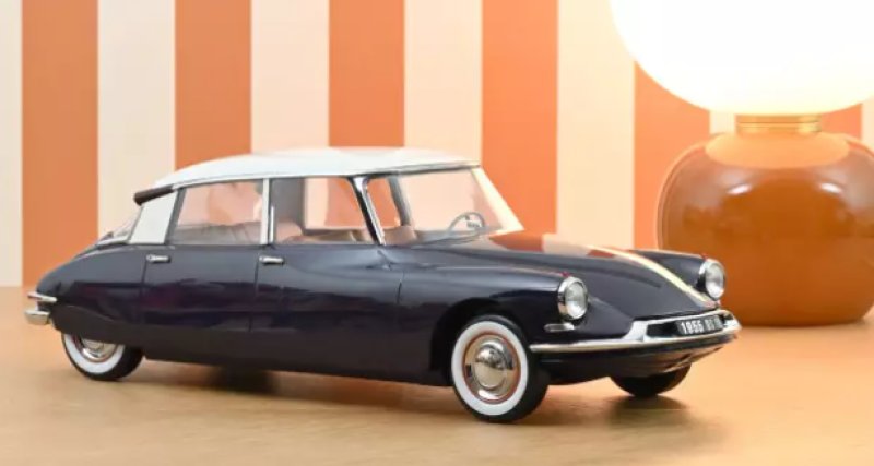 Modèle réduit Citroën Ds 19 1955 Purple And Champagne 1/12 | Norev
