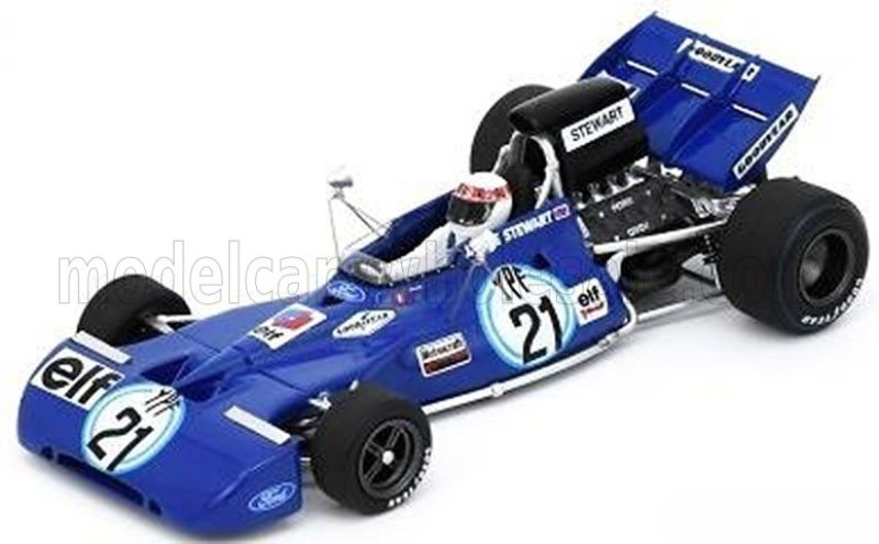 Schaalmodel Tyrrell 003 N°21 Winner Gp Argentine 1972 Jackie Stewart 1/43