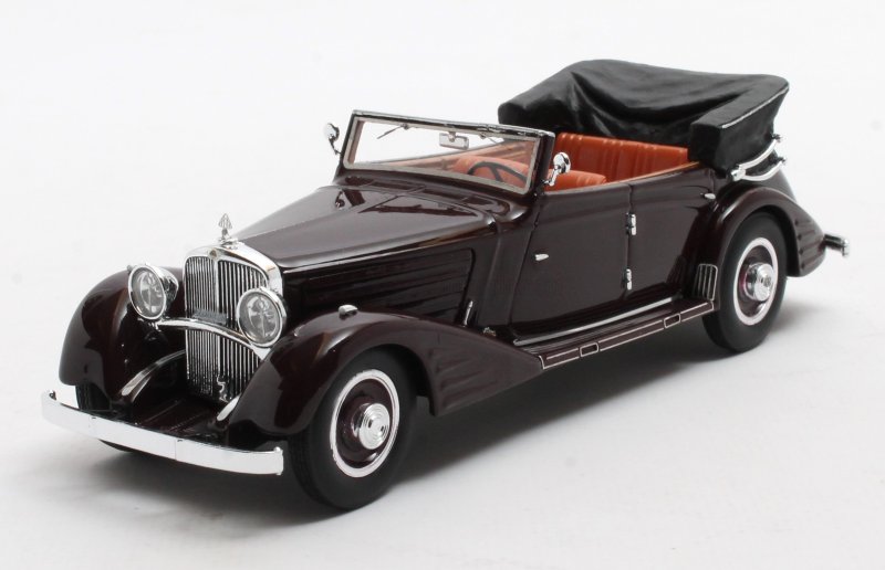 Modèle réduit Maybach - Zeppelin Ds8 Cabriolet Open 1934 - Brown 1/43