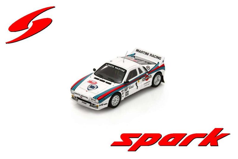 Schaalmodel Lancia 037 Rally No.1 Winner Monte Carlo Rally 1983 Walter ...